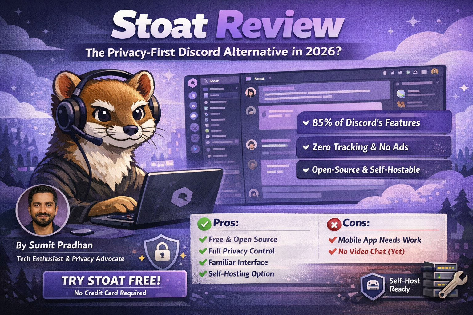 Stoat Review: The Privacy-First Discord Alternative That Actually ...